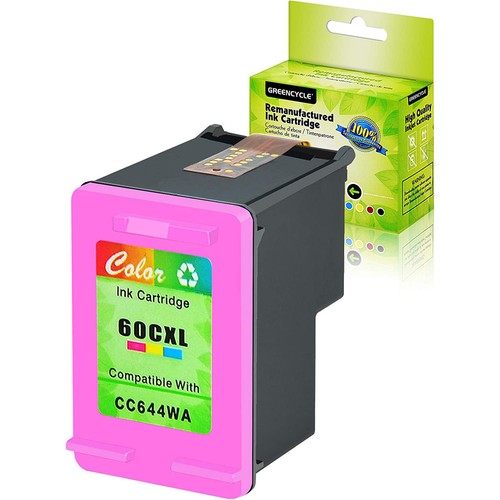 Greencycle 60XL Color Ink Print Cartridge For HP Deskjet F4440 F4483 ...