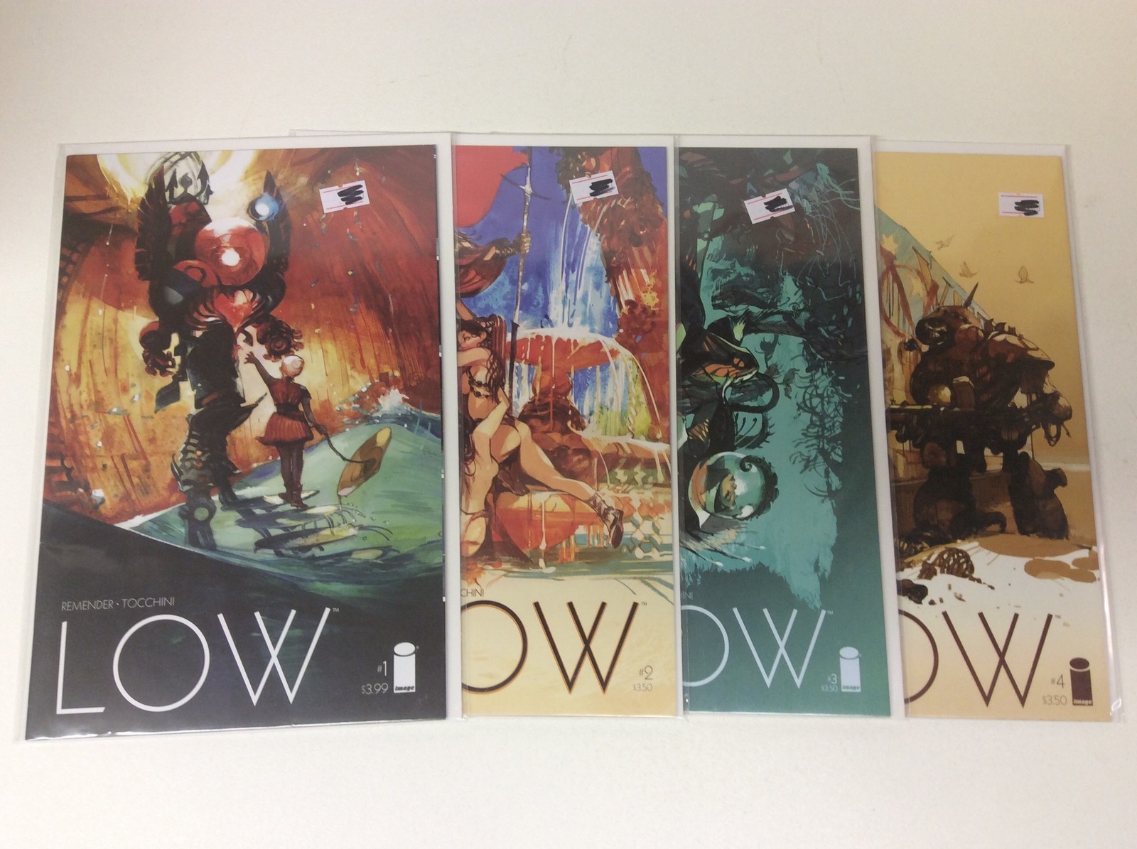 LOW #1-4 (IMAGE/RICK REMENDER/TOCCHINI/UNDERWATER EPIC/0618189) FULL ...