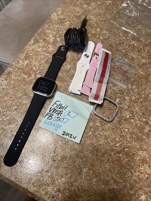 Fitbit Versa 2 Activity Tracker GOLD Smartwatch Smart Watch FB507 LARGE ...