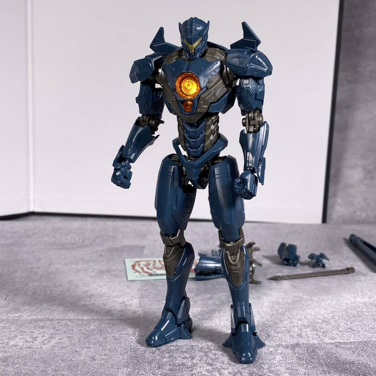 BANDAI HG Gipsy Avenger DX Set LED Unit Pacific Rim Uprising Plastic ...