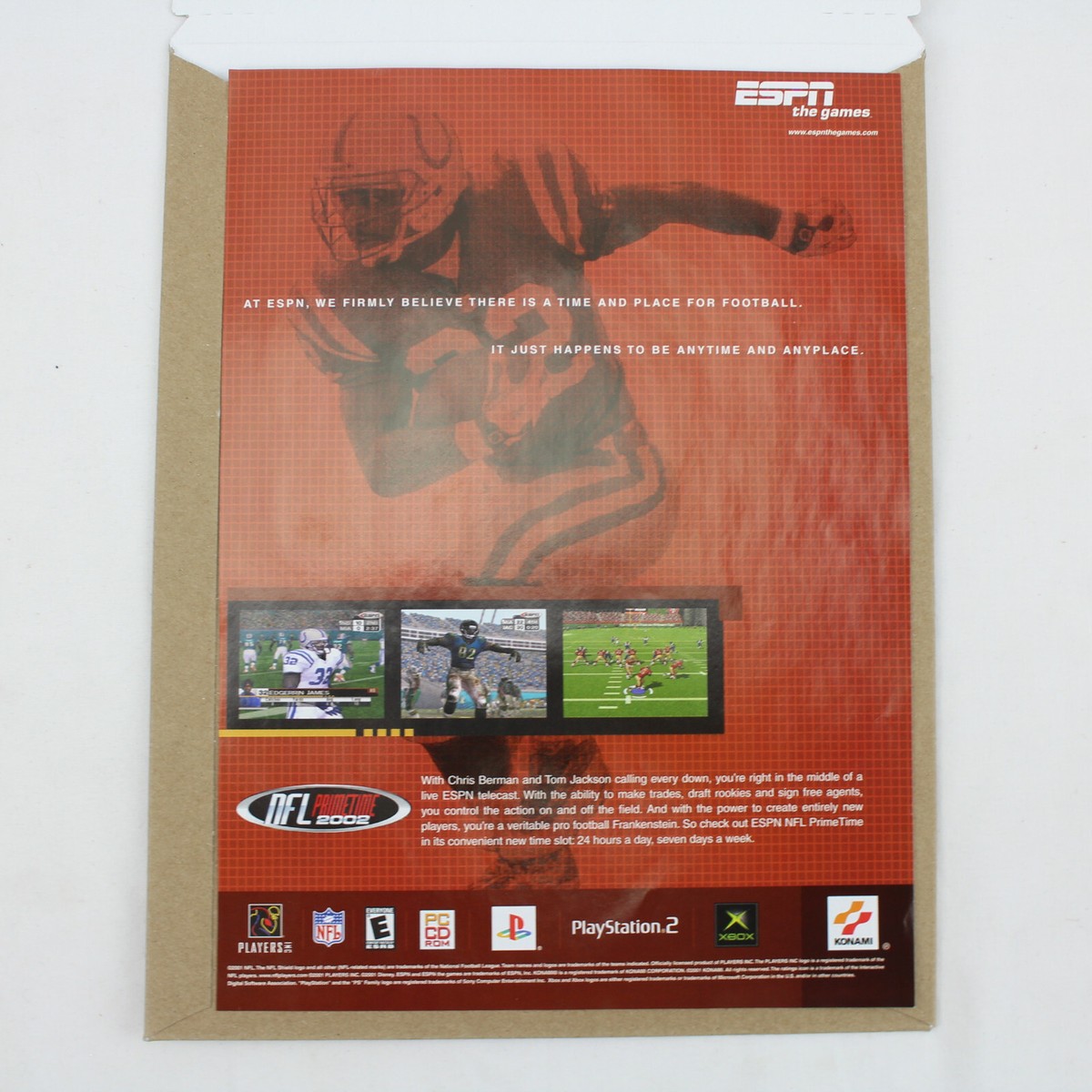 1 Page Printable Nfl Schedule