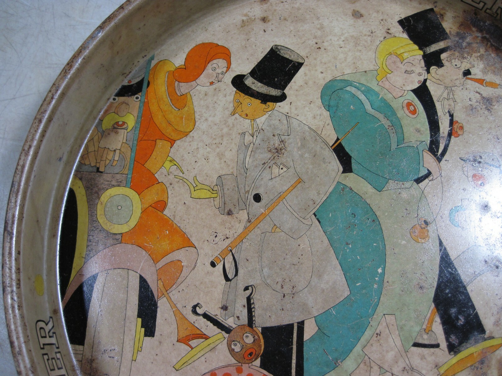 Vintage/Antique Ruppert's Beer Metal Tray Hans Flato | eBay