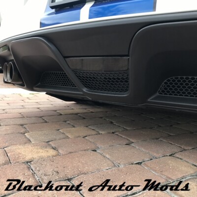 Mustang GT350 Reverse Light 3rd Brake Blackouts Smoked Vinyl Overlay ...