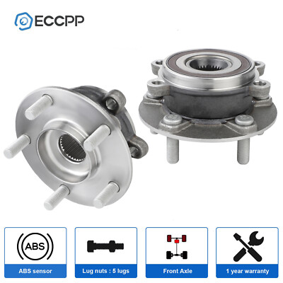 2 Pcs Wheel Hub Bearings Front For Mazda 6 2014-2021 Mazda CX-5 2013 ...