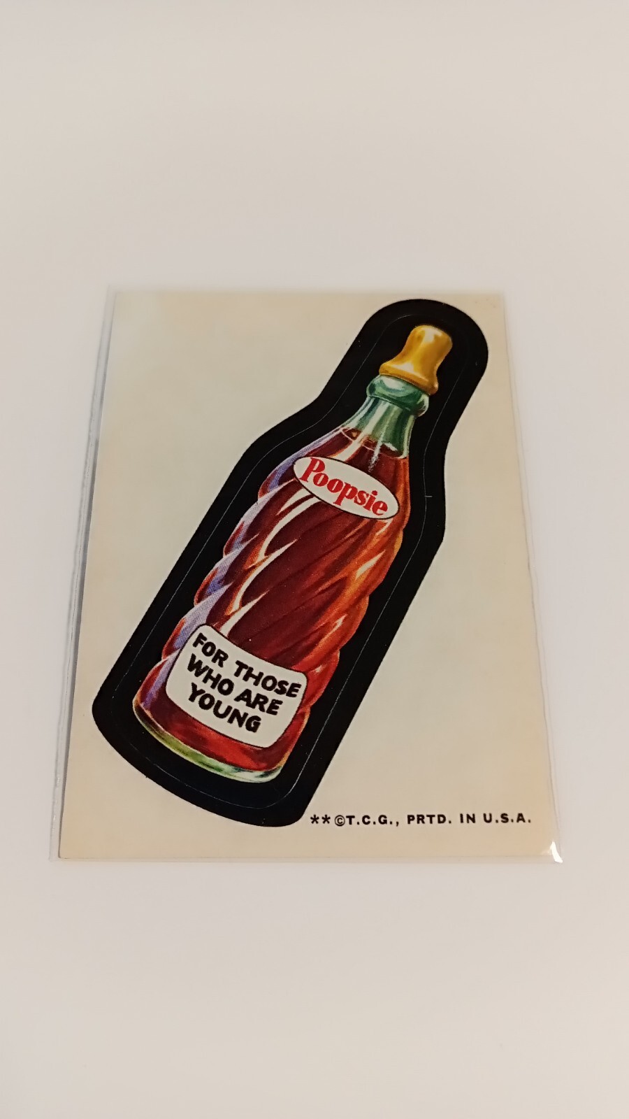 1973 Topps Wacky Packages Series 2 Sticker - POOPSIE COLA | eBay