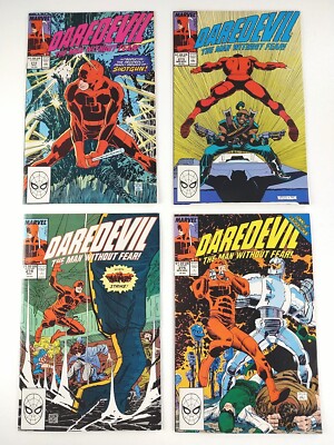 Daredevil #272 273 274 275 Lot 1st Shotgun (1989 Marvel Comics) VF - NM ...