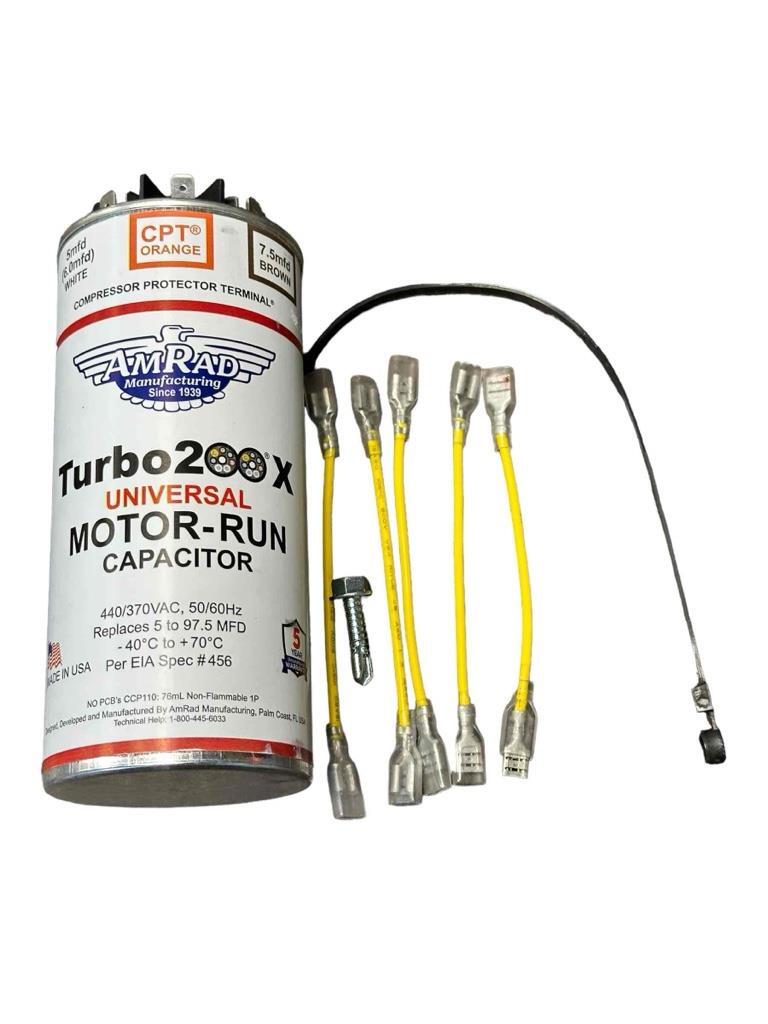 Mars Turbo 200X 5.0mfd -97.5mfd 370/440VAC Universal Motor Run ...