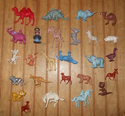 Vintage Lot of Farm Circus & Zoo Animals Play Set Figures 1960s-70s | eBay