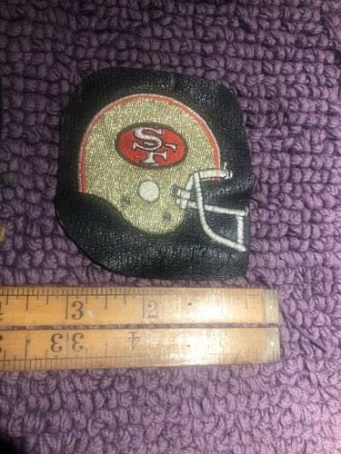 4 Vintage 70's San Francisco Niners SF 49ers helmet stitched logo patch ...
