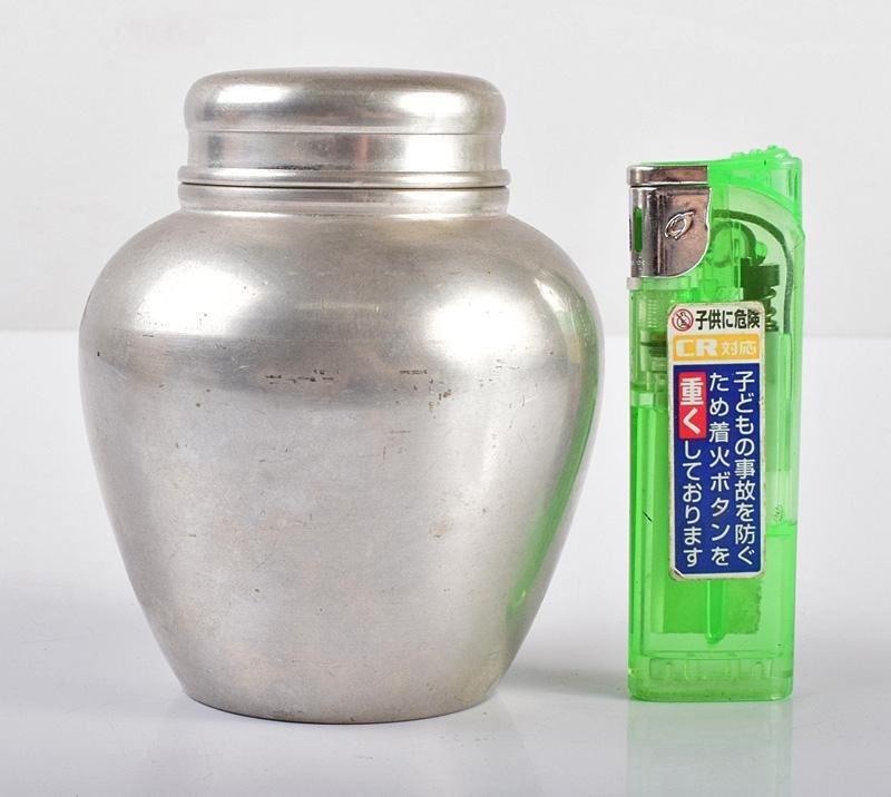 Sencha Tea Set Old Tin Tea Pot 8cm, 250g Used, Period Accessories | eBay