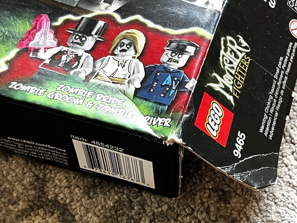 LEGO 9465 Monster Fighters Zombies | Box Only | Retired Set 2012 | No ...