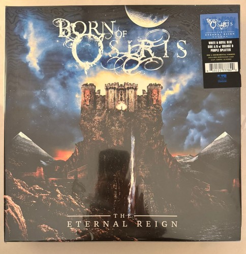 BORN OF OSIRIS – THE ETERNAL REIGN - WHITE & ROYAL BLUE W/ORANGE ...
