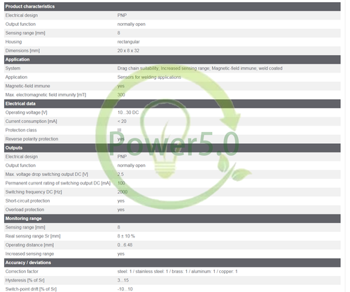 IFM IQW201 Inductive Sensor 10...30 DC PNP New 1PCS | eBay