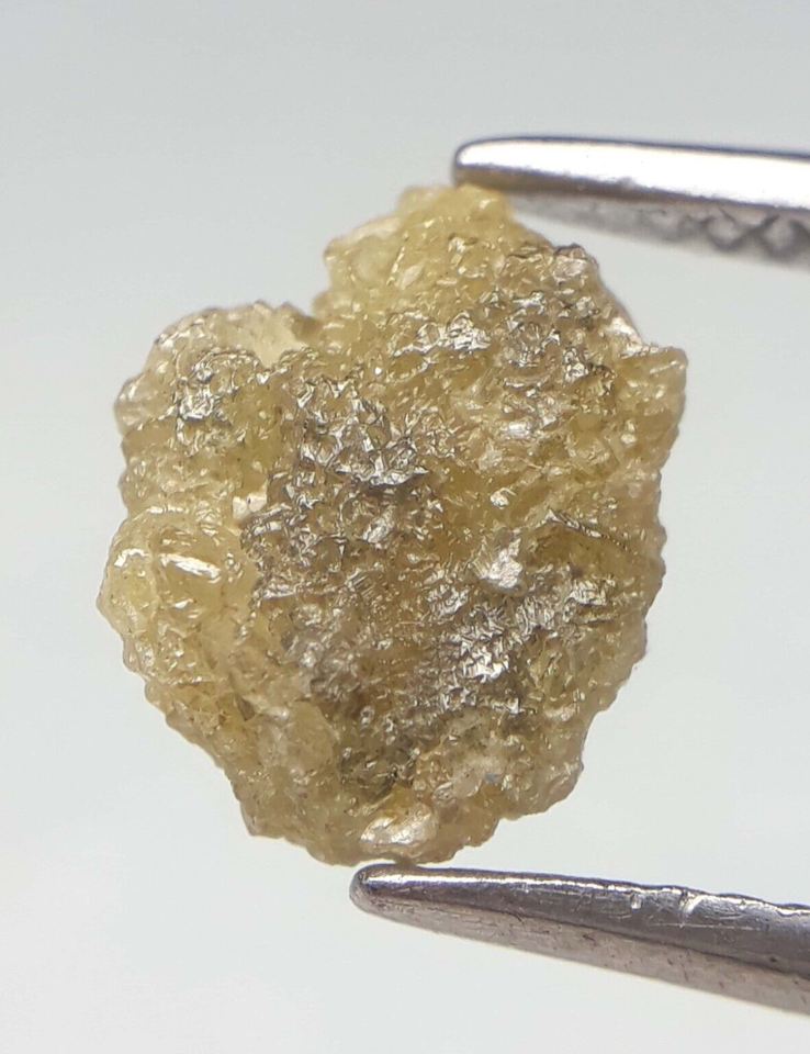 1.60 Ct,Natural Yellow Diamond,Uncut Rough Diamond,Loose Raw Ring,Raw ...