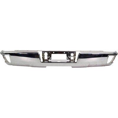 Rear Step Bumper Face Bars Chrome for Chevy 23108142 Chevrolet ...