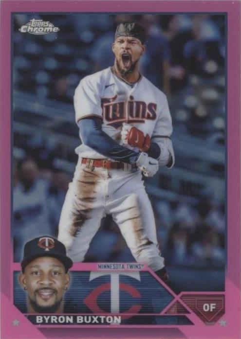 2023 Topps Chrome - Byron Buxton #28 Pink Refractor for sale online | eBay