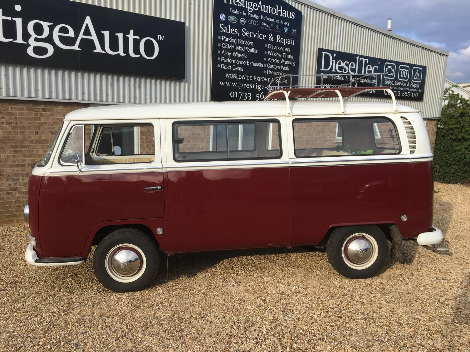 1968 VW TRANSPORTER TYPE 2 BAY WINDOW MICROBUS CLASSIC RETRO DAY VAN ...