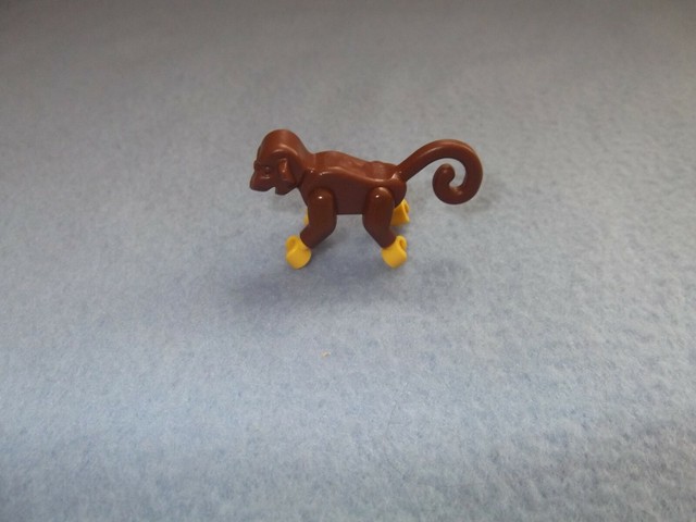 LEGO Reddish Brown Monkey Animal With Banana - 2550C01 for sale online ...