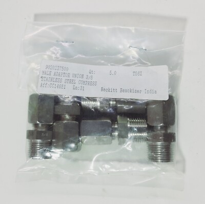 SERTO SO 51121- 10-3/8 Male Adaptor Union SO 51121 10 3/8 - 6 PC | eBay