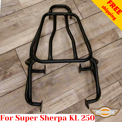 For Kawasaki Super Sherpa 250 Rear luggage rack Kawasaki KL 250 Rear ...