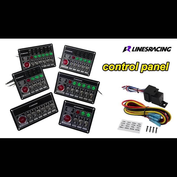 Racing Switch Panel Race Ignition Accessory Engine Start 6 Switch ...