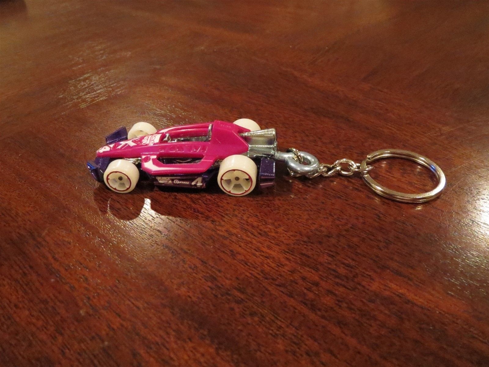 INDY RACE CAR IMSA DIECAST MODEL TOY CAR KEYCHAIN KEYRING NEW PURPLE | eBay