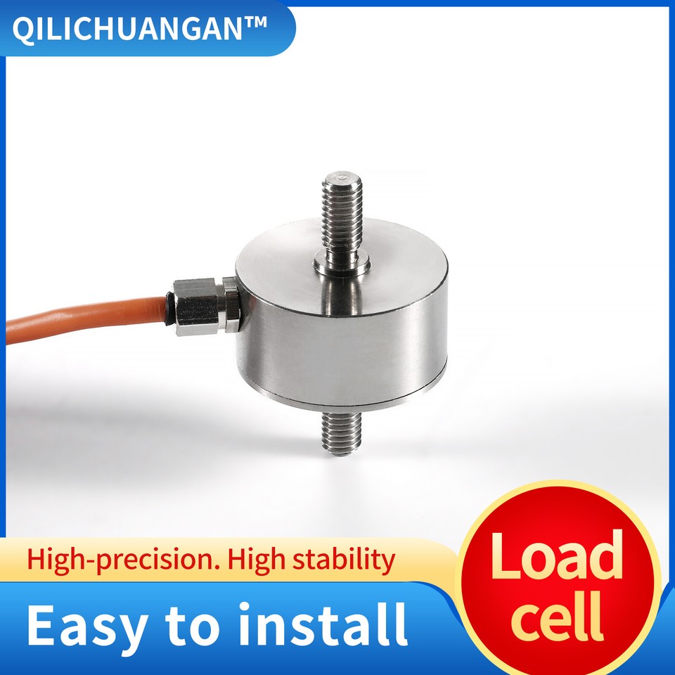 Mini Load Cell Sensor with Indicator Display Test Force Weight Pressure ...