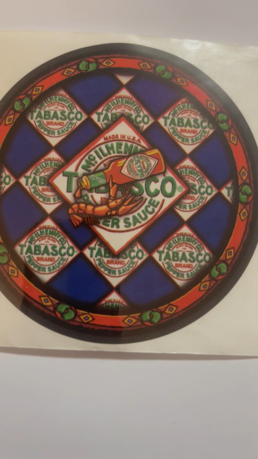Vintage Tabasco Pepper 🌶️ Sauce Sticker, Avery Island. LA Over 150 ...