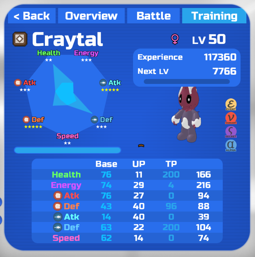 (PVP ⚔️) Alpha Gleaming SA Xmas CRAYTAL - Loomian Legacy | eBay