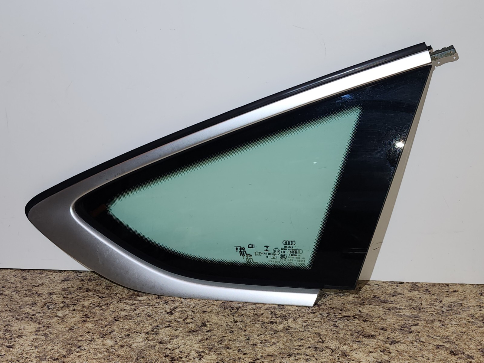 2018 2019 2020 2021 2022 2023 AUDI RS5 REAR RIGHT QUARTER WINDOW GLASS ...