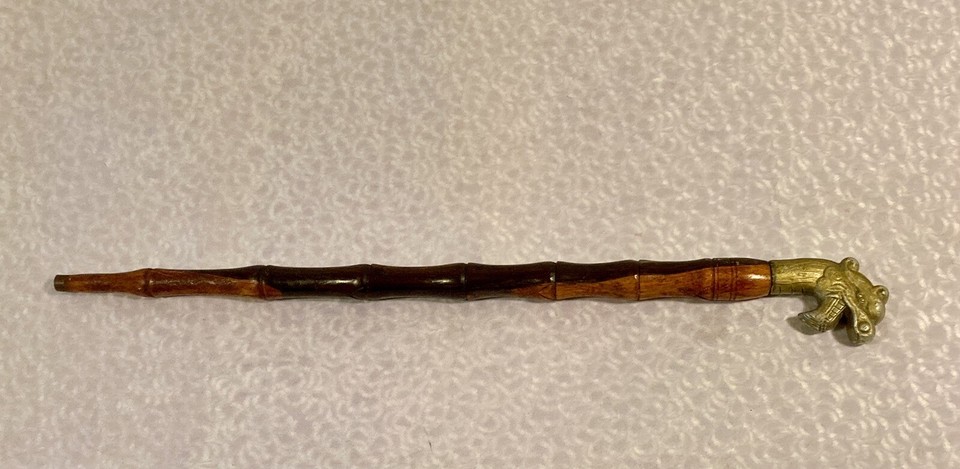 Vietnam War Swagger Stick Wood Dragon’s Head | eBay