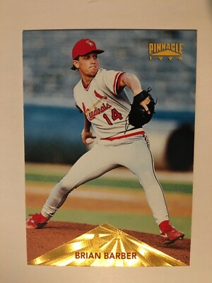 1996 Pinnacle #167 Cardinals Brian Barber Rookie Baseball Card | eBay