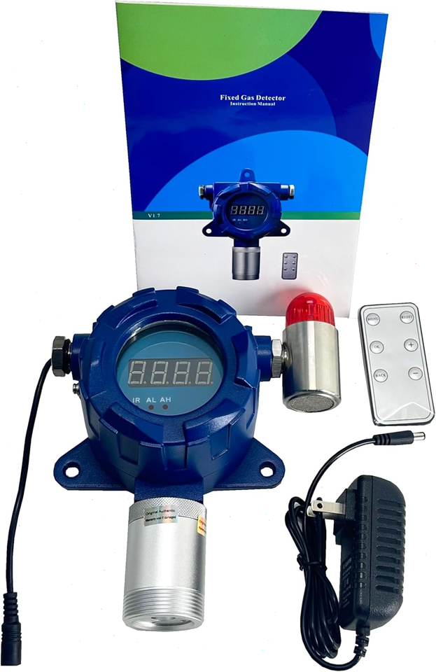 Fixed Phosphine Gas Detectors PH3 Gas Detector Monitors with Range 0 ...