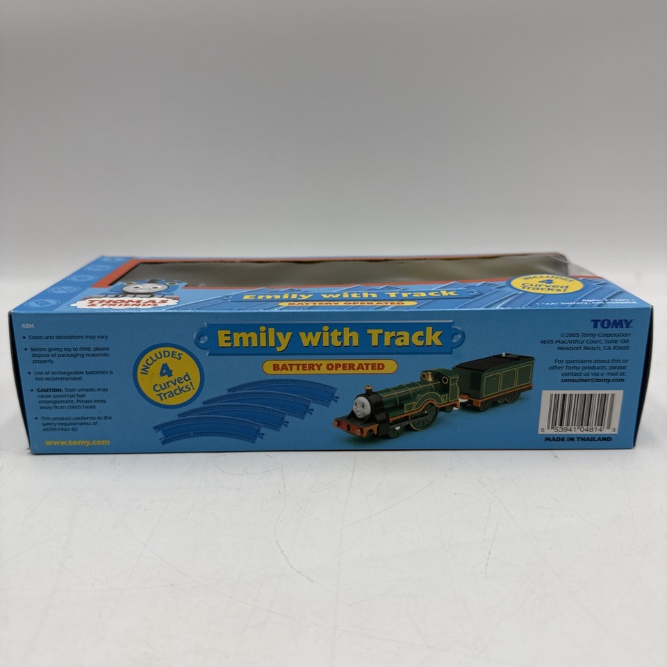 Thomas & Friends Emily With Track 2005 TOMY Battery Operated New RARE ...