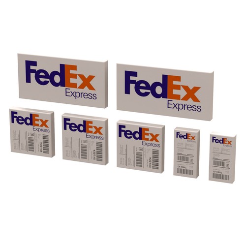 Custom UV Print on LEGO Tiles - FedEx parcel pack | eBay