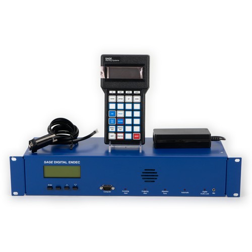 Sage Alerting Systems DIGITAL ENDEC 3644 with Unused RC-1 Remote and ...