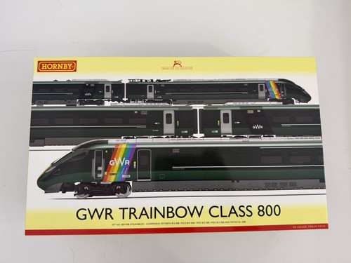 Hornby R3872 GWR Class 800 Trainbow 5 Car Train Pack Era 11 DCC Ready ...