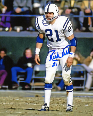 Rick Volk Autographed 8x10 Baltimore Colts Free Shipping #4 | eBay