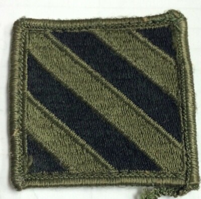 US Army 3rd Infantry Division Patch - Subdued. #55 | eBay