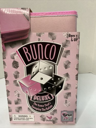 Cardinal Games Bunco Deluxe Roll The Dice Beat The Odds Dice Game 2005 ...
