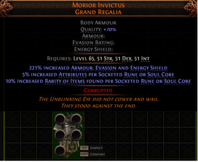 Morior Invictus Grand Regalia - Early Access Softcore Path of Exile 2 ...