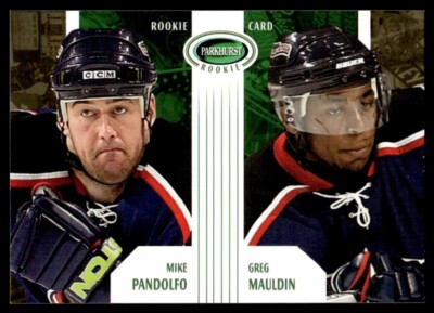 2003-04 Parkhurst Rookie Mike Pandolfo/Greg Mauldin Rookie 103/500 ...