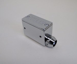 OUTLAW CHROME REPLACEMENT REAR MASTER CYLINDER 3/4" BORE HARLEY FORWARD ...