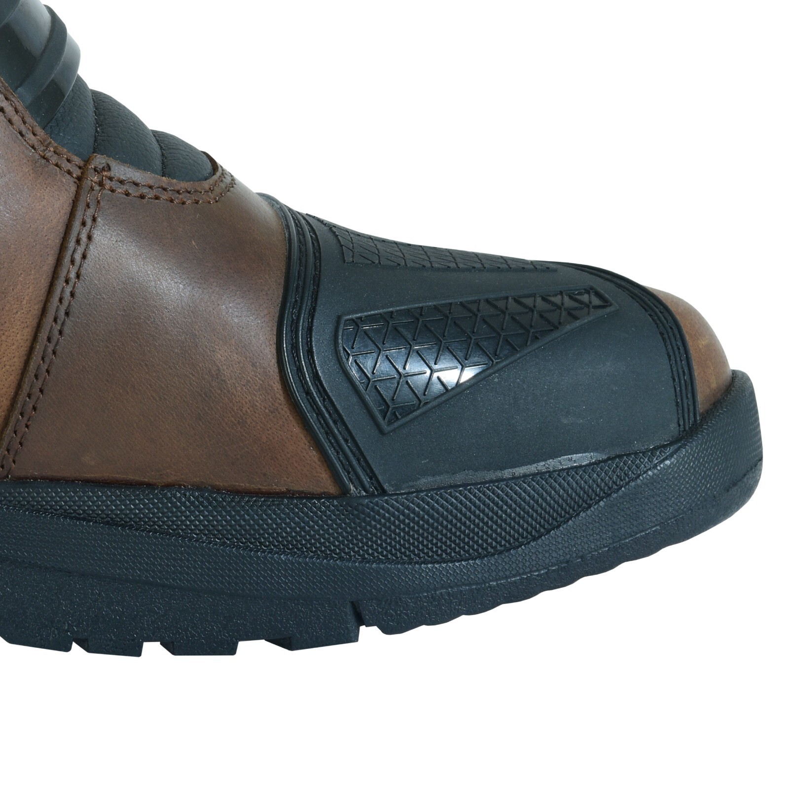 RAXID BASTA V2 GENUINE LEATHER WATERPROOF MOTORBIKE ADVENTURE BOOTS ...