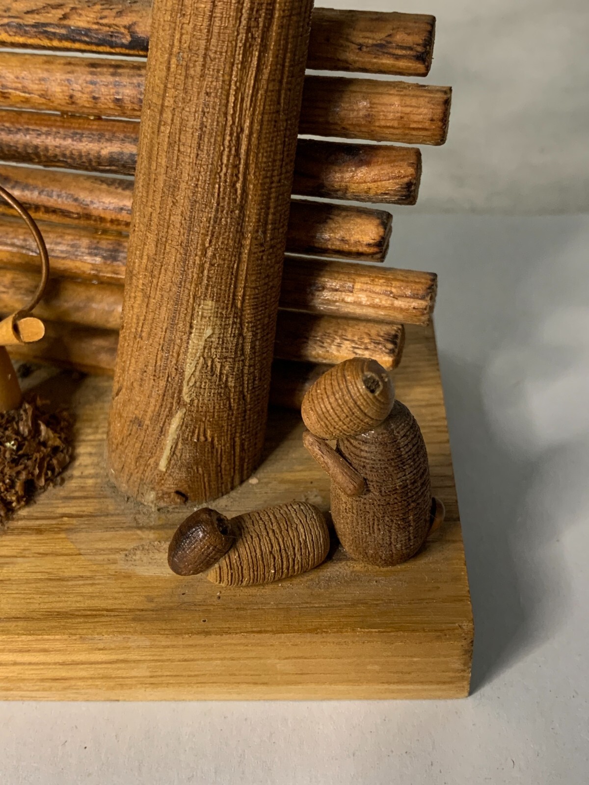 S. Sitarski & J. Fedorowicz Vintage Wooden Nativity Scene Hand Made ...