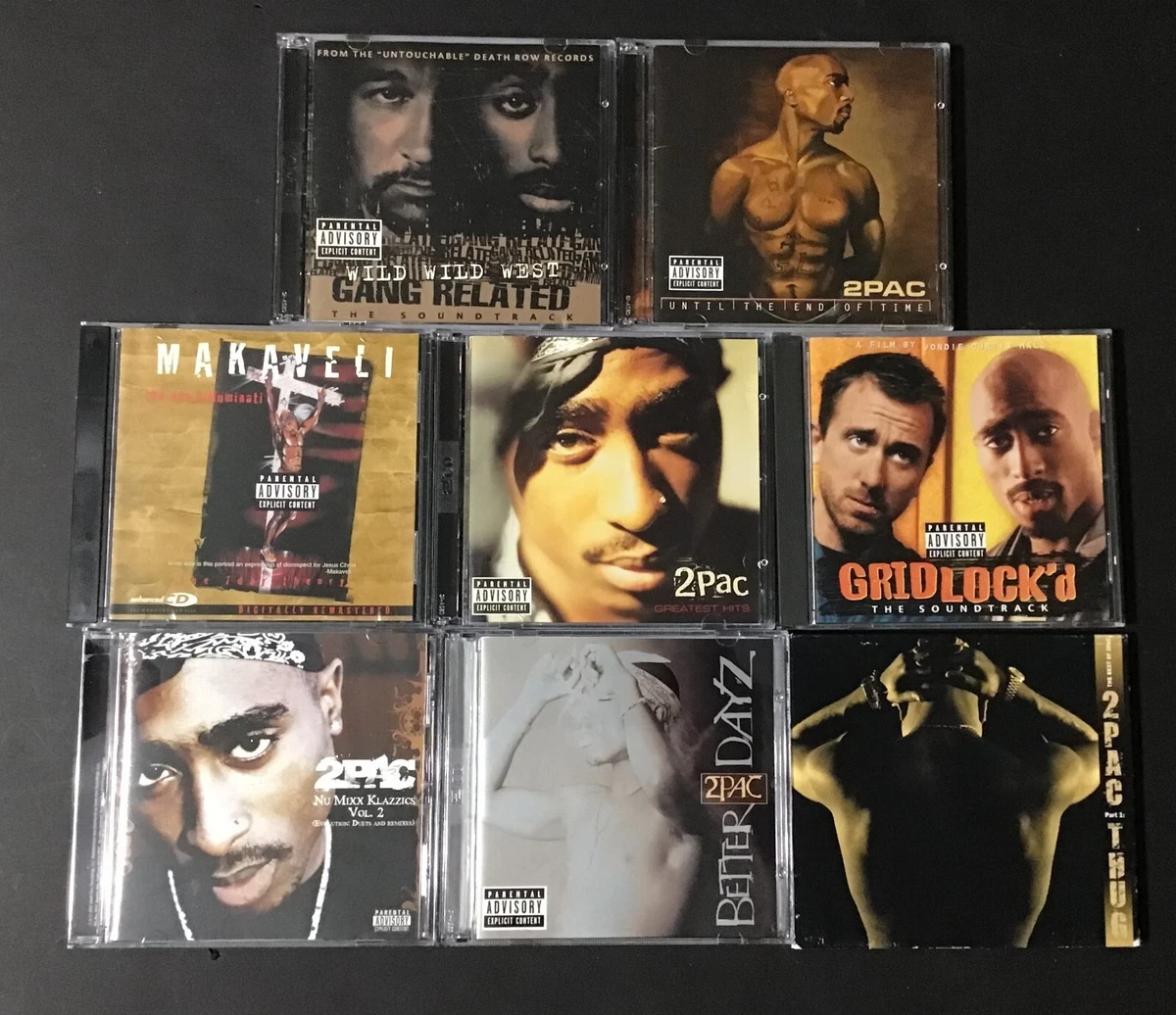 Tupac Greatest Hits Album Cover