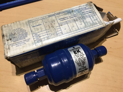 Emerson 060009 EK-032 1/4" Flare Liquid Line Filter Drier | eBay