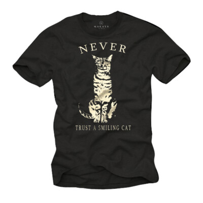 Funny Sayings Nerd Mens Cat T-Shirt - Cool Men Cats Shirt | eBay