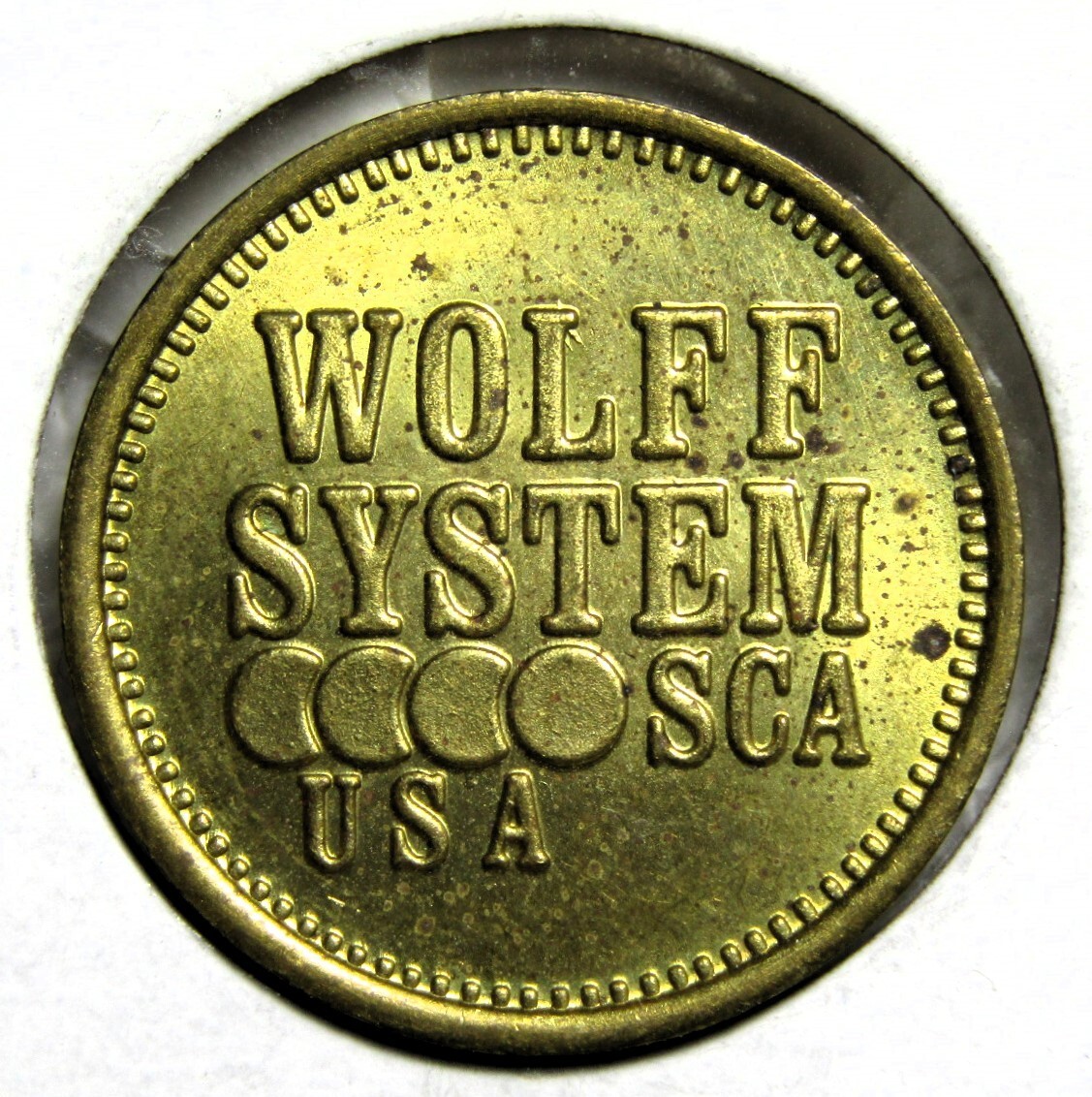 Wolff System SCA USA No Cash Value Token - 23mm & 5.00 grams | eBay