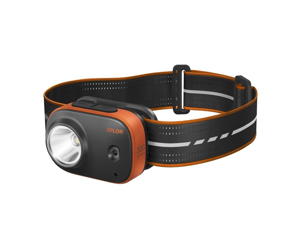 GP XPLOR ULTRA COMPACT HEADLAMP PHR16 300 LUMENS RECHARGEABLE BATTERY ...
